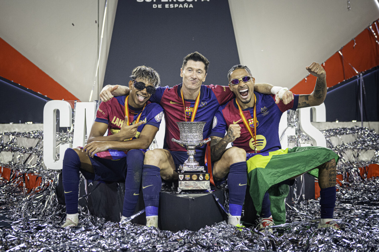 Supercopa Da Espanha: Barcelona Campeão 2025 Com Show De Brasileiro!